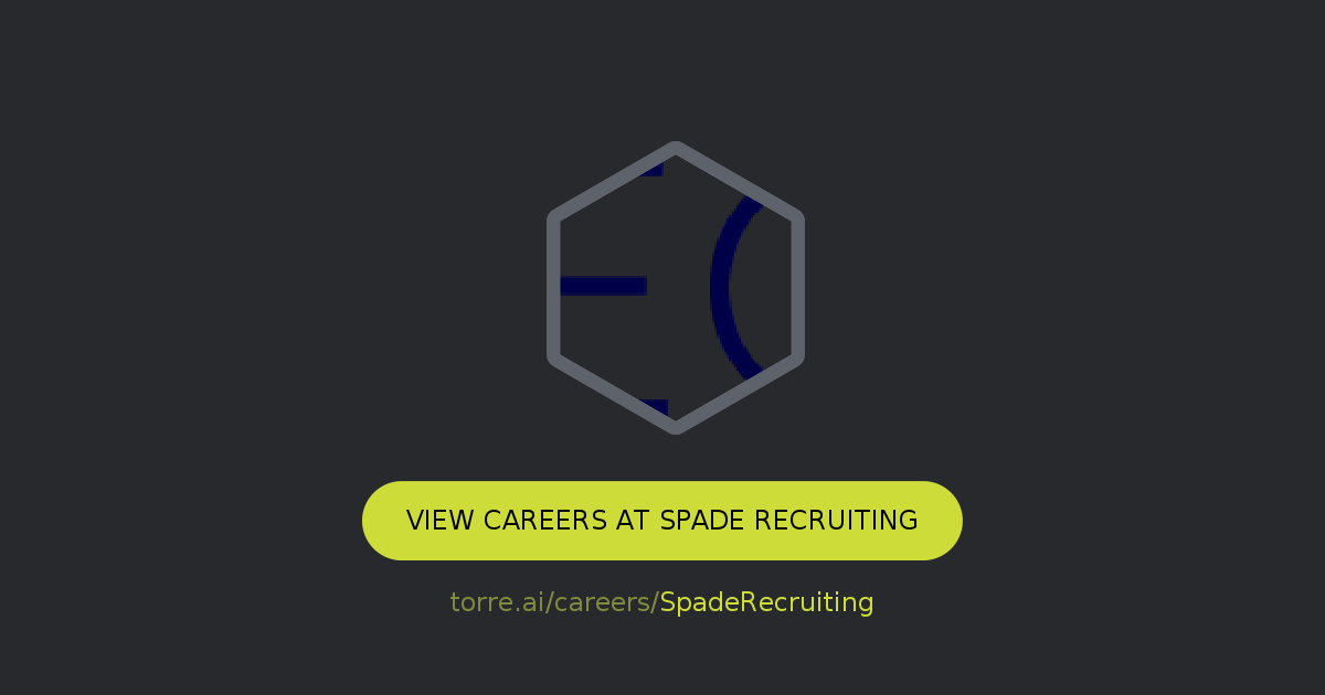 Careers at Spade Recruiting | Torre.ai