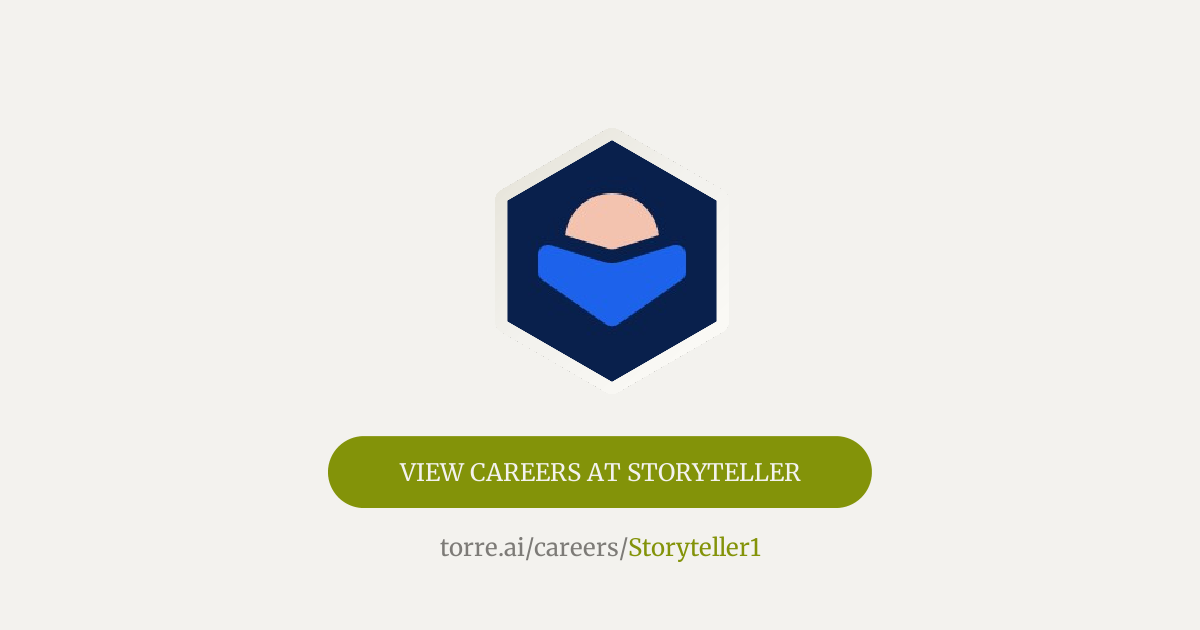 Careers at Storyteller | Torre.ai
