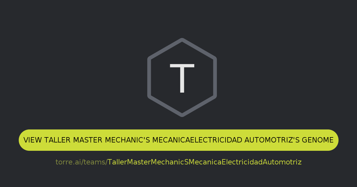 Taller master mechanic's MecanicaElectricidad Automotriz | Torre