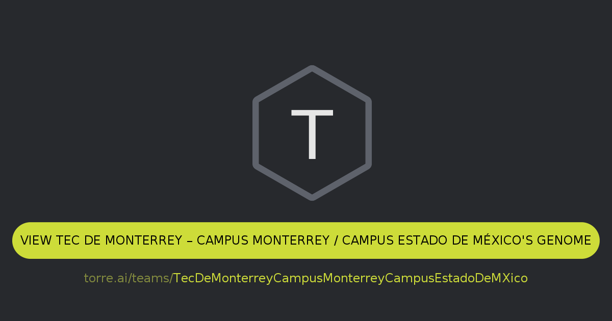 Tec de Monterrey – Campus Monterrey / Campus Estado de México | Torre
