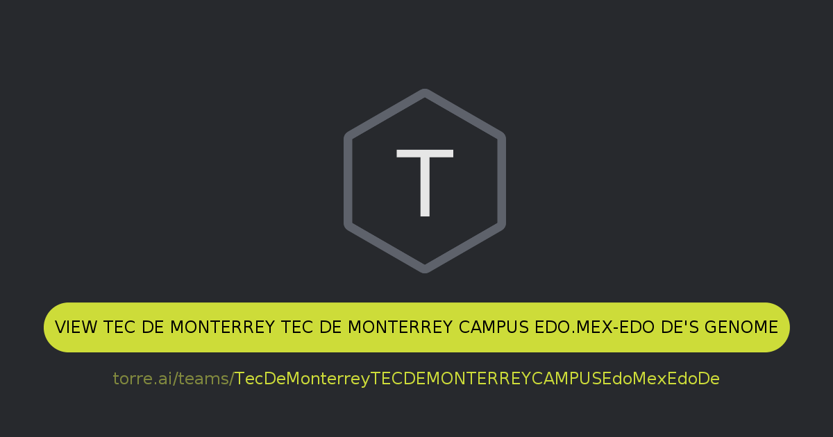 Tec de Monterrey TEC DE MONTERREY CAMPUS Edo.Mex-Edo de | Torre