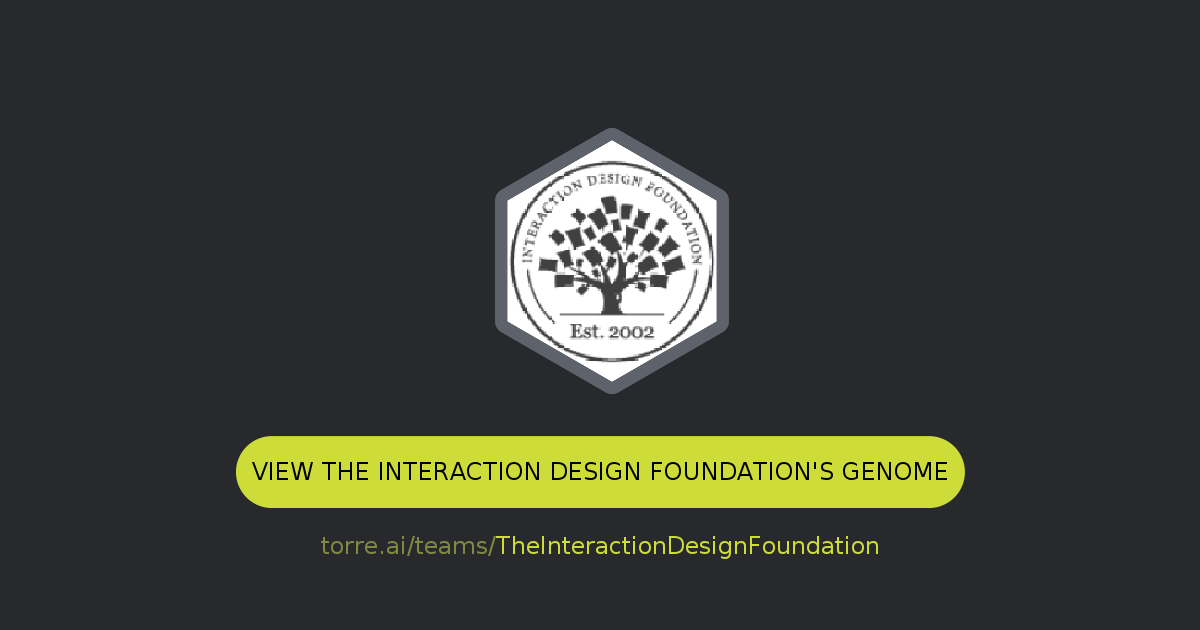 The Interaction Design Foundation | Torre