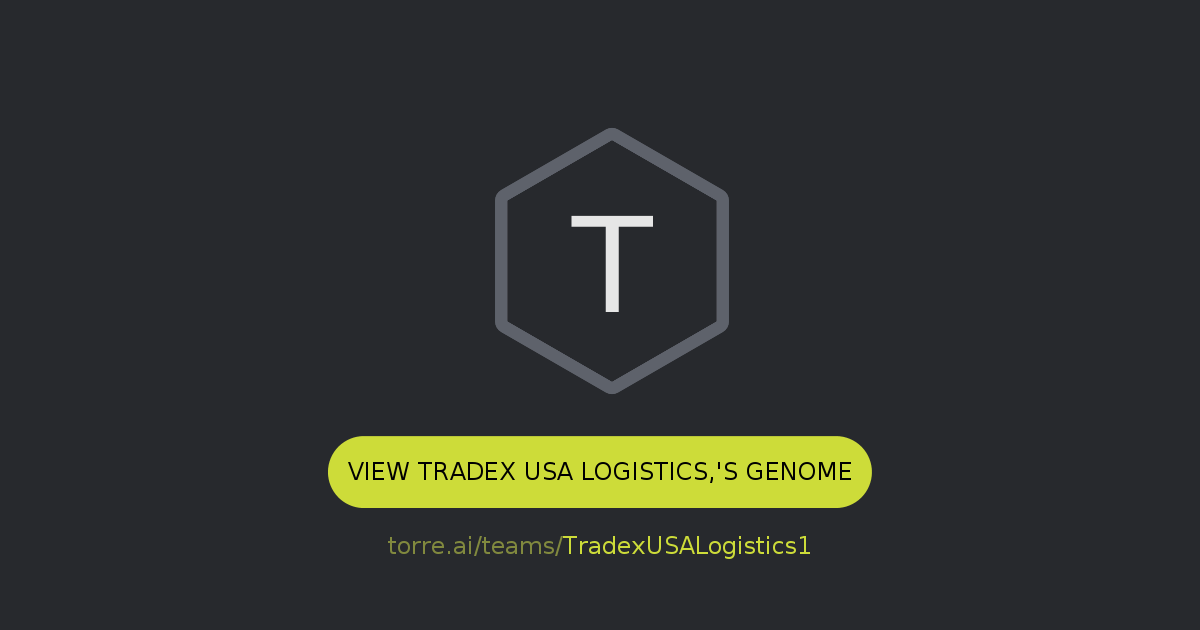 Tradex USA Logistics, | Torre