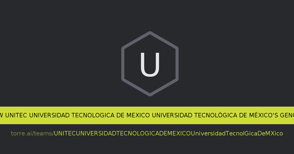 UNITEC UNIVERSIDAD TECNOLOGICA DE MEXICO Universidad Tecnológica de ...