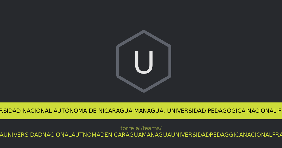 UNIVERSIDAD NACIONAL DE COSTA RICA, UNIVERSIDAD NACIONAL AUTÓNOMA DE ...
