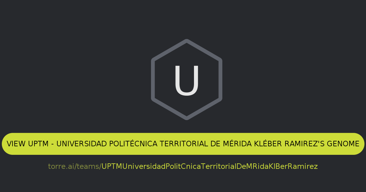UPTM - Universidad Politécnica Territorial de Mérida Kléber Ramirez | Torre