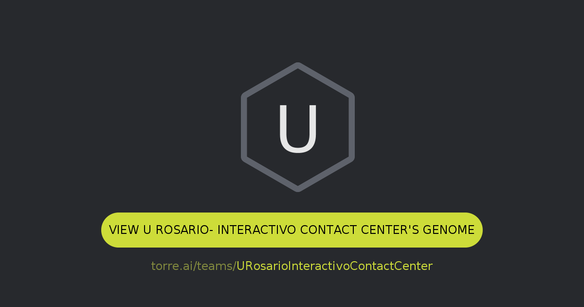 U Rosario- Interactivo contact center | Torre