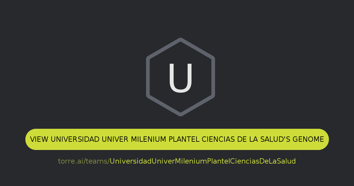 Universidad Univer Milenium Plantel Ciencias de la Salud | Torre