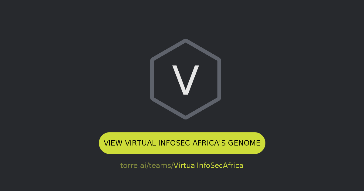 Virtual InfoSec Africa | Torre