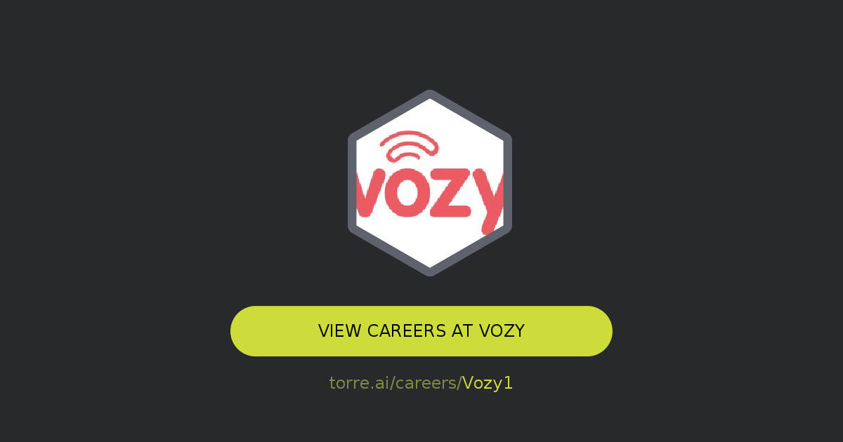 Careers at Vozy - Torre