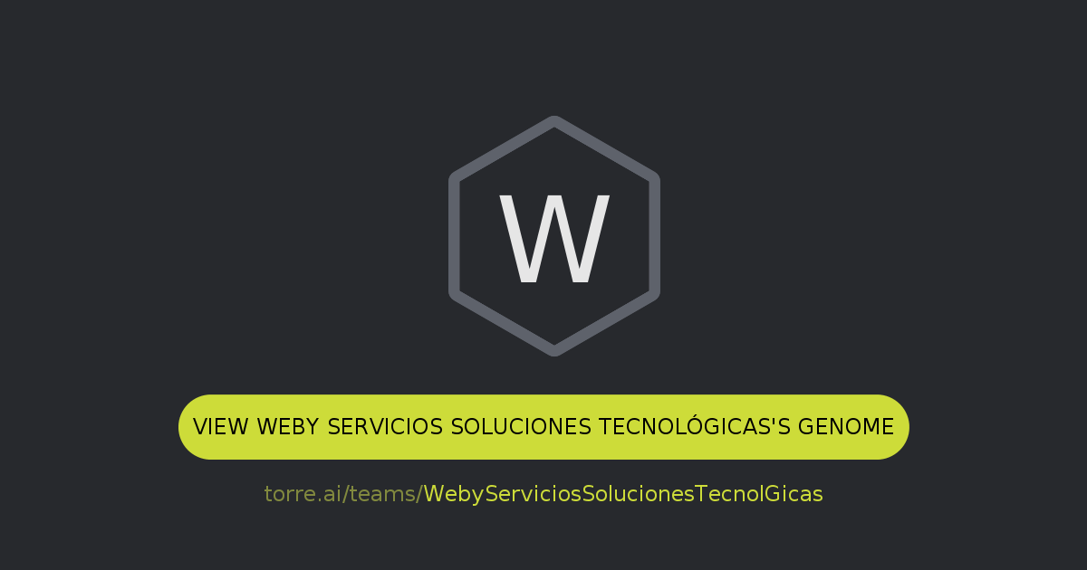 Weby Servicios Soluciones Tecnológicas | Torre