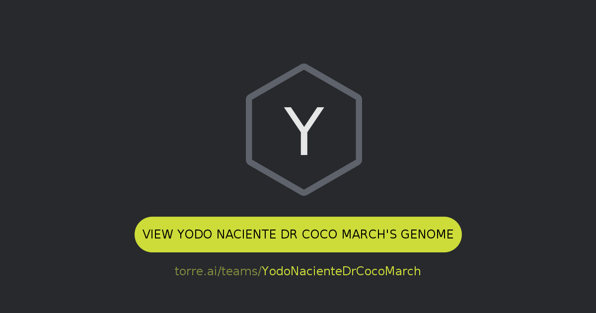 Yodo Naciente Dr Coco March - Torre