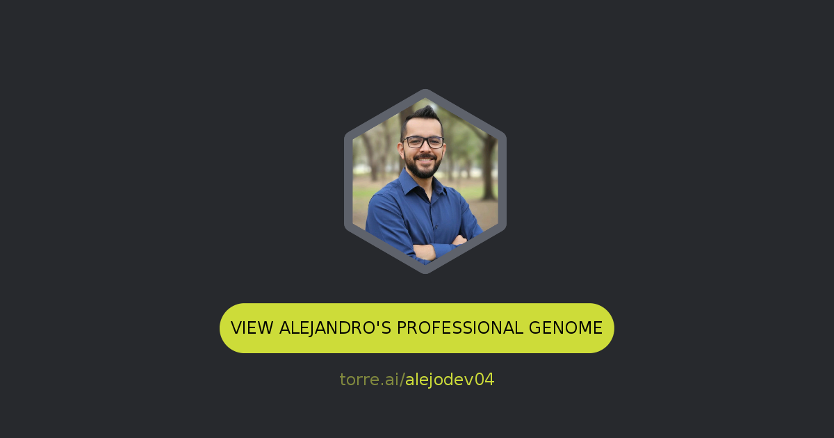 Alejandro Roa Software Engineer | Torre.ai