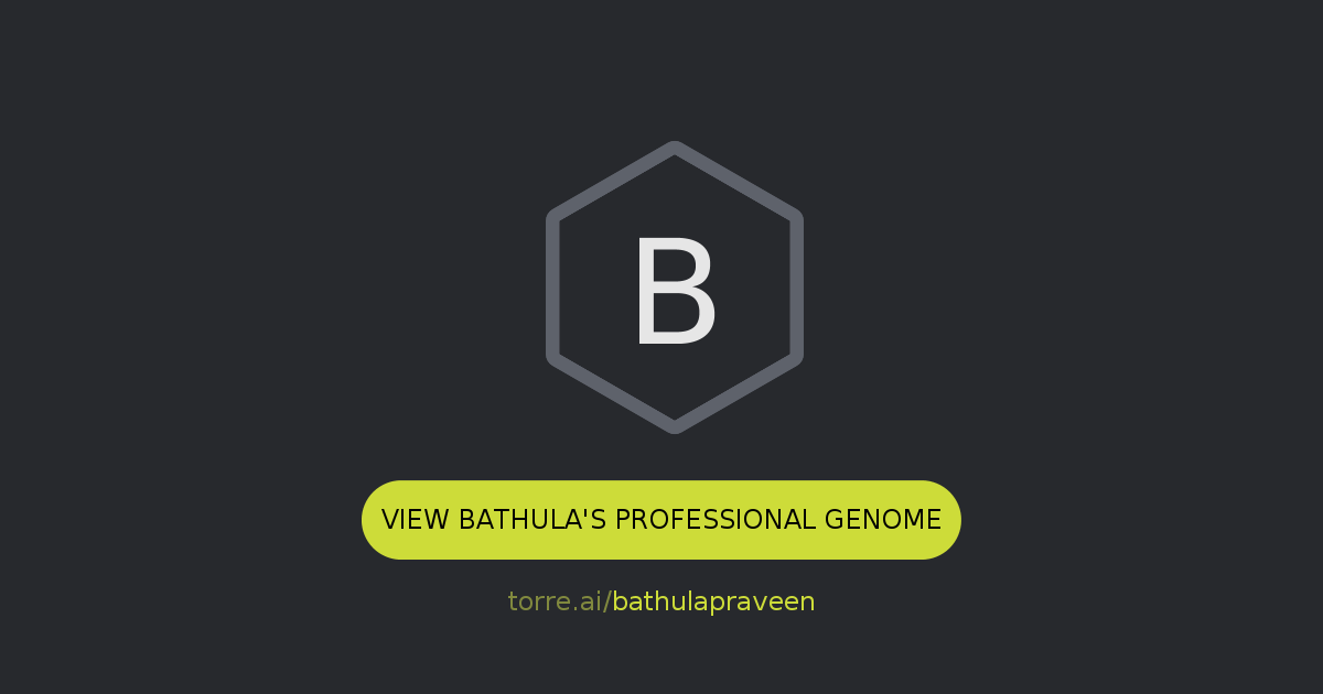 Bathula Praveen | Torre