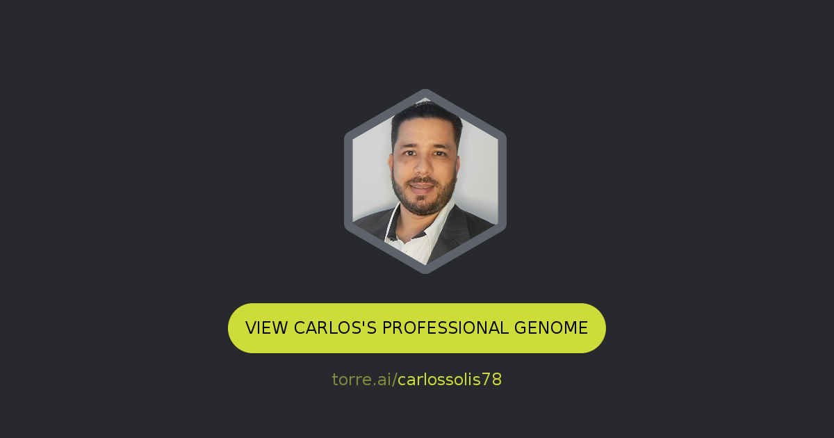 Carlos Solis Cloud Architect Engineer - Cloud Security Engineer | Torre.ai