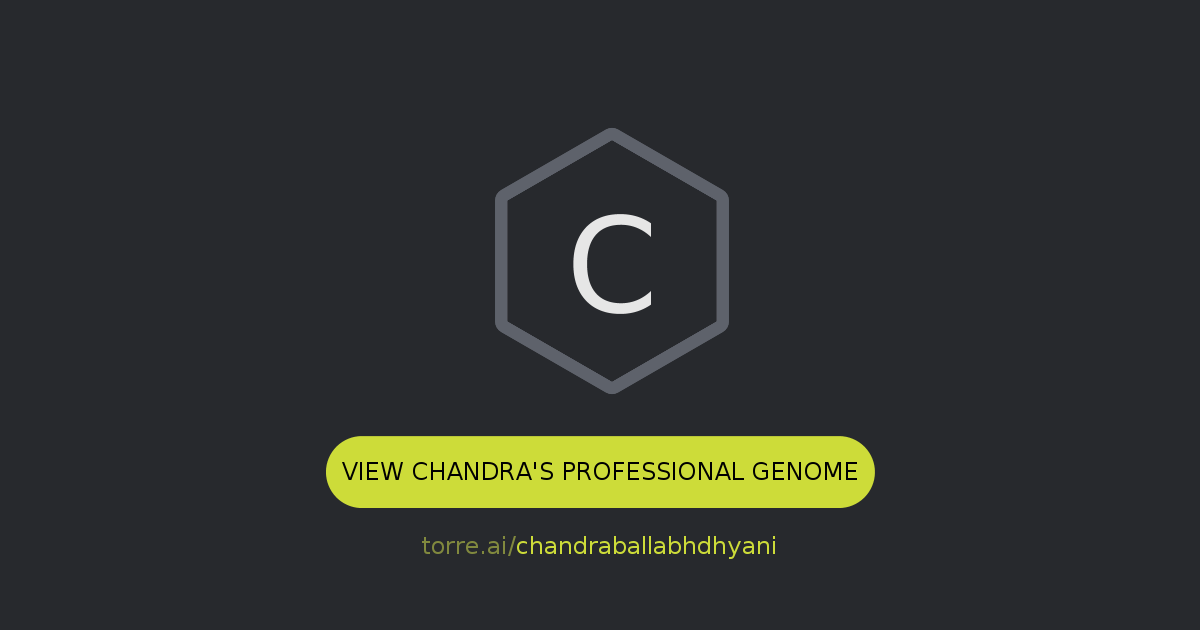 Chandra Ballabh Dhyani | Torre