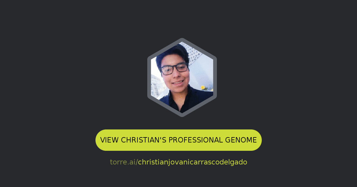 Christian Jovani Carrasco Delgado Ingeniero en sistemas computacionales ...