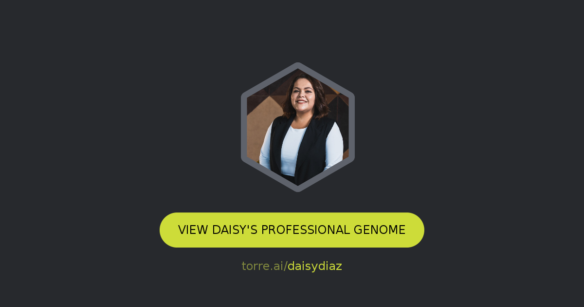 Daisy Díaz Community Manager | Torre.ai