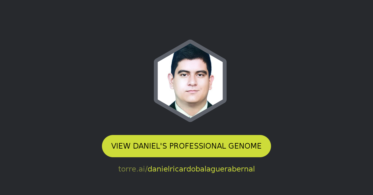Daniel Ricardo Balaguera Bernal Ingeniero Industrial / Especialista en ...