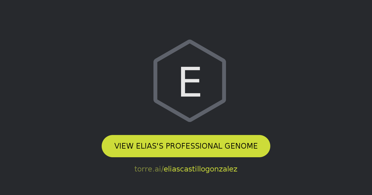 Elias Castillo Gonzalez | Torre.ai