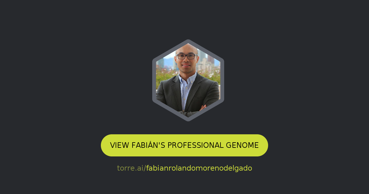 Fabián Moreno Delgado Gerente de Energia B2B | Torre.ai