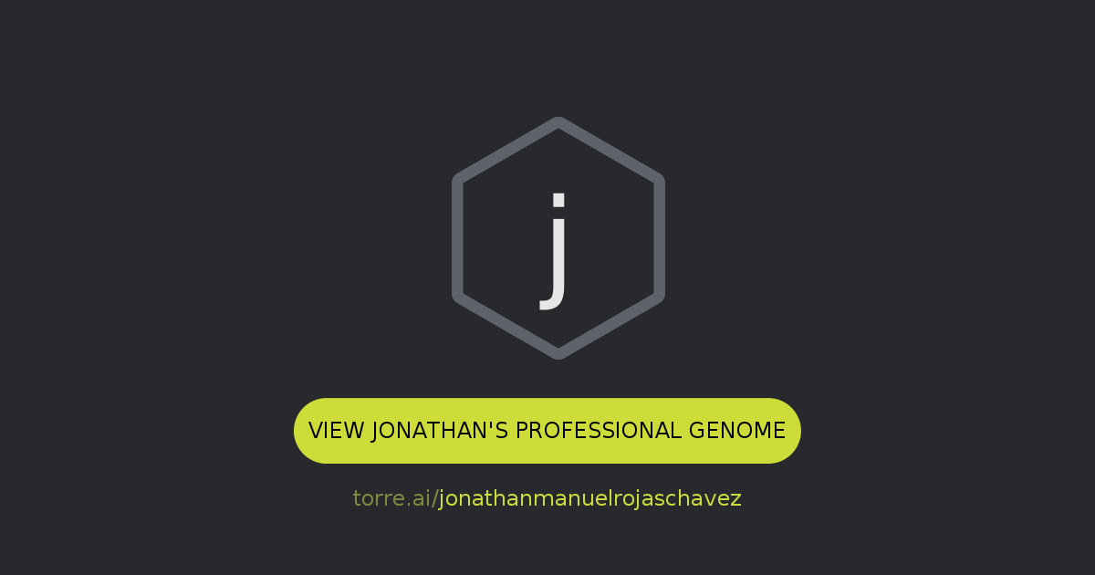 jonathan manuel rojas chavez | Torre.ai
