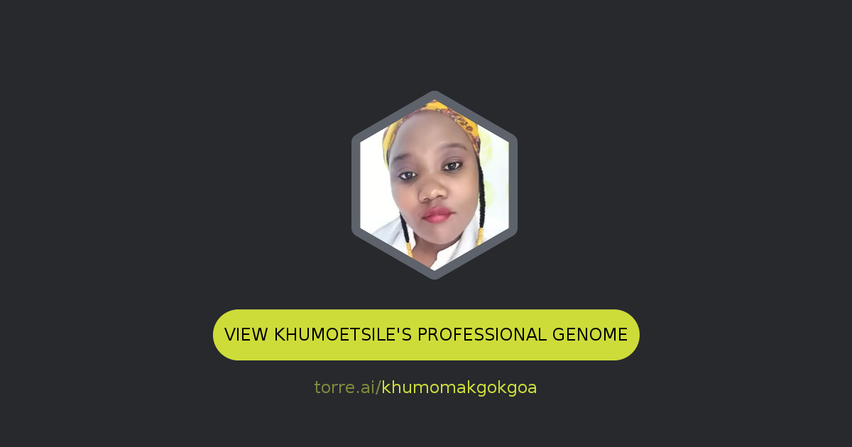 Khumoetsile Makgokgoa | Torre