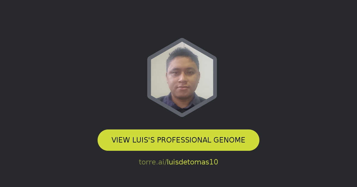 Luis Andrés De Tomas Pizango | Torre