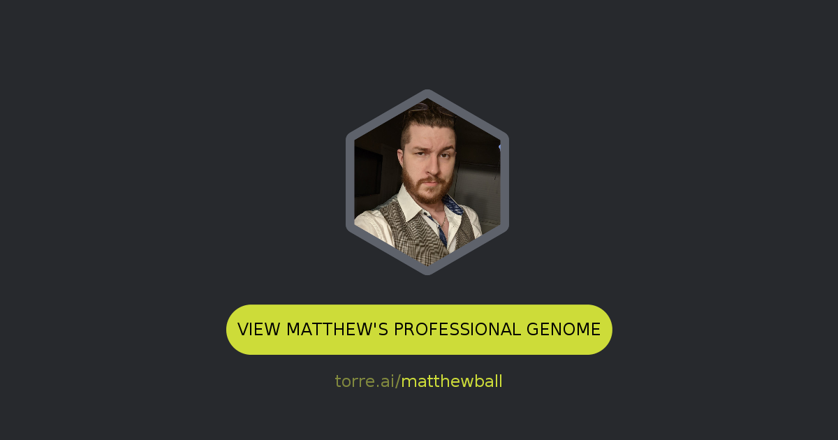 Matthew Ball | Torre.ai