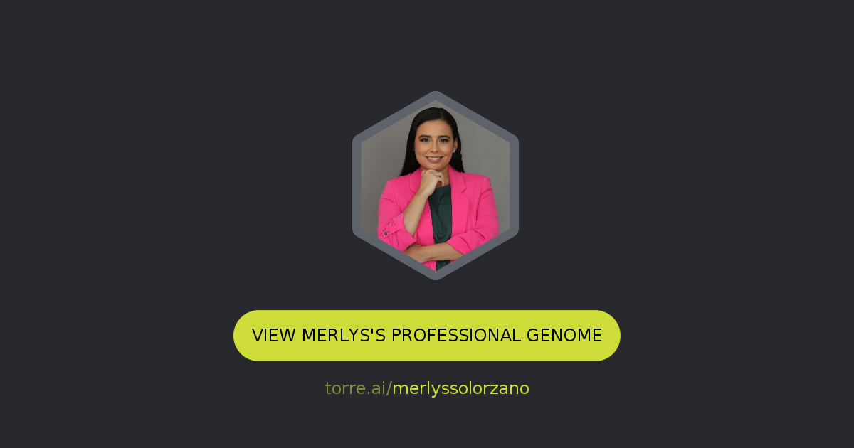 Merlys Solorzano Ingeniera Industrial | Torre.ai