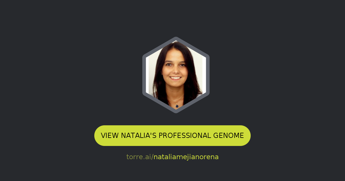 Natalia Mejía Noreña Project Manager | Torre.ai