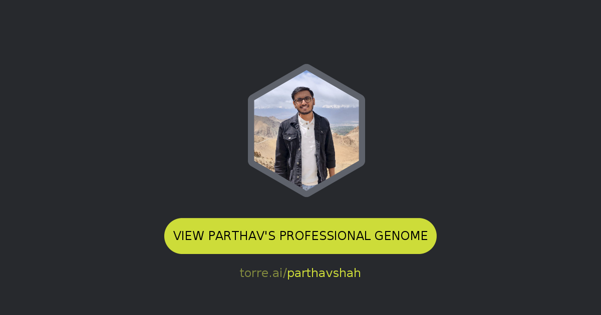 Parthav Shah Data & Digital Specialist | FMCG, Web & E-commerce ...