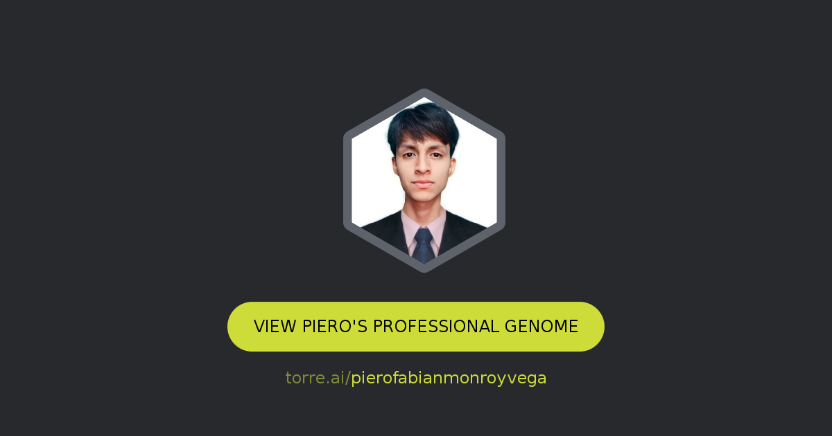 Piero Fabian Monroy Vega | Torre