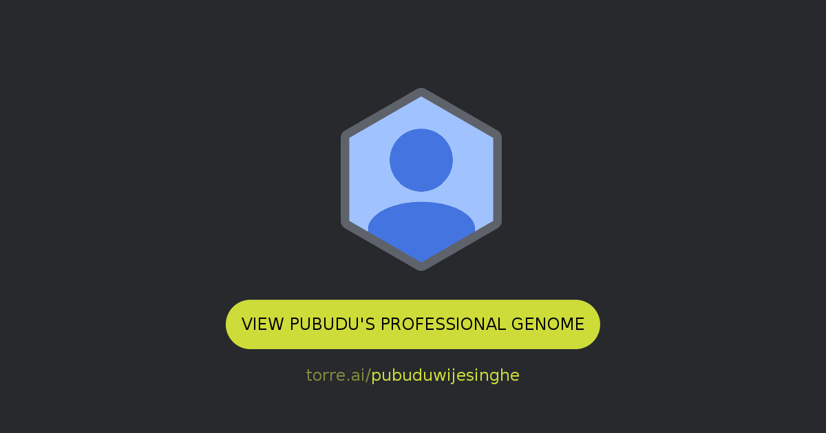 Pubudu Wijesinghe | Torre