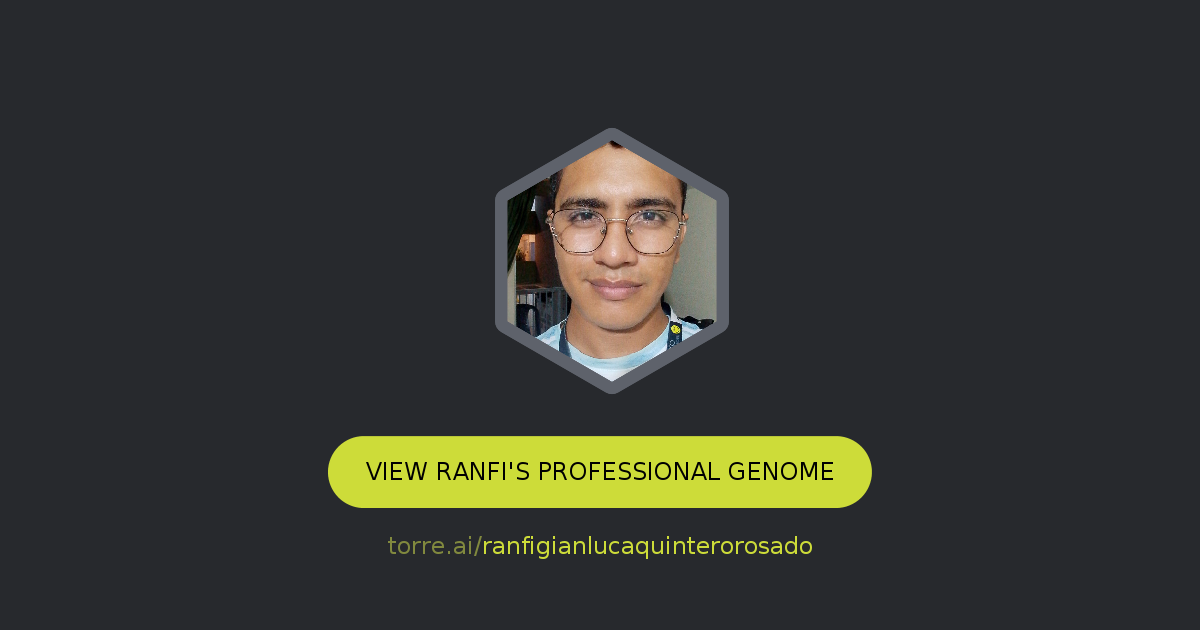 Ranfi Gianluca Quintero Rosado | Torre.ai