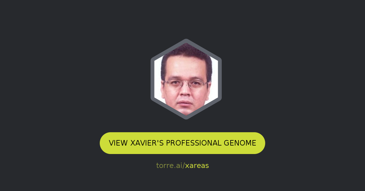 Xavier Areas Lider Tecnico | Torre.ai